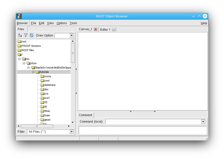 TBrowser get stuck when too many files/directories are presented in the upper directories ...