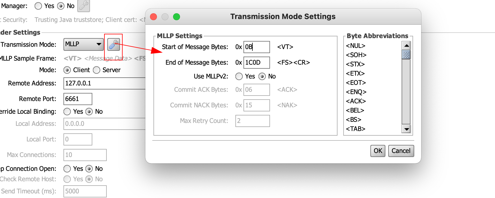 Start of message byte ( ) not detected. · nextgenhealthcare connect ...