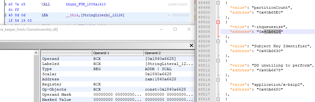 Stringliterals wrong address · Issue #594 · Perfare/Il2CppDumper · GitHub