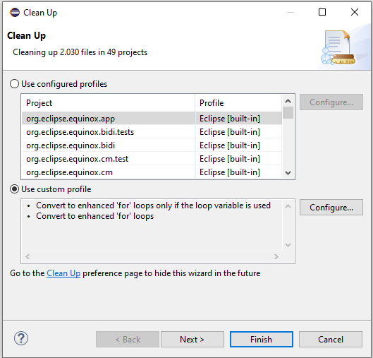 Problems with "While loop to foreach loop conversion " · Issue #109 · eclipse-jdt/eclipse.jdt.ui ...