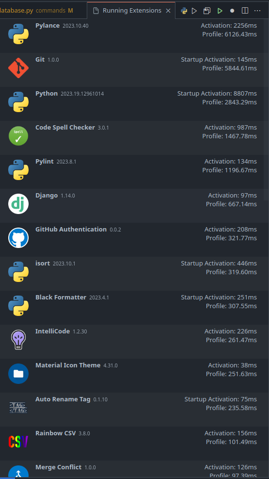 Startup Activation Takes Too Long · Issue #22283 · microsoft/vscode-python · GitHub