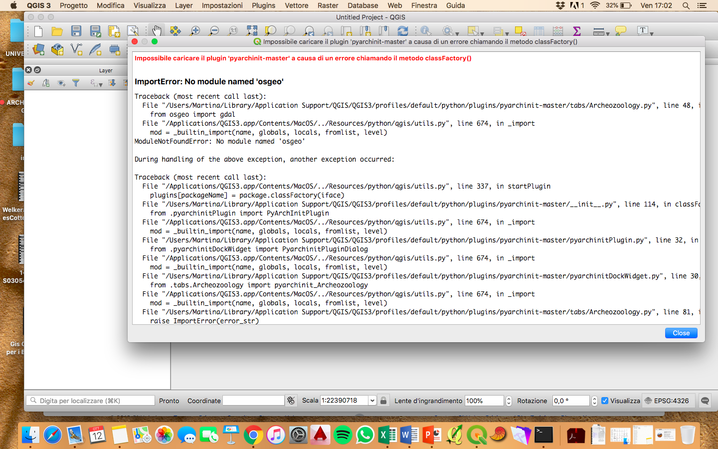 No module named "sqlalchemy_utils" · Issue #57 · pyarchinit/pyarchinit · GitHub