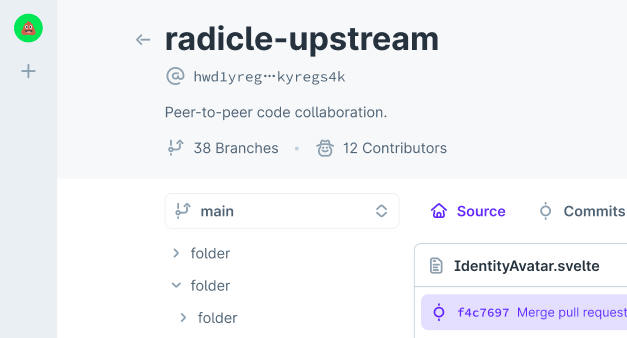 Add Back Button On Project Page To Go Back To Wherever You Came From · Issue 1891 · Radicle Dev