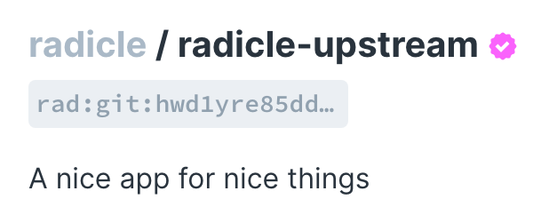 Reformat and standardize all RadUrns · Issue #643 · radicle-dev/radicle-upstream · GitHub
