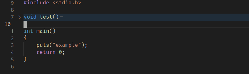 Wrong relative line numbers across folded regions · Issue #7309 · VSCodeVim/Vim · GitHub