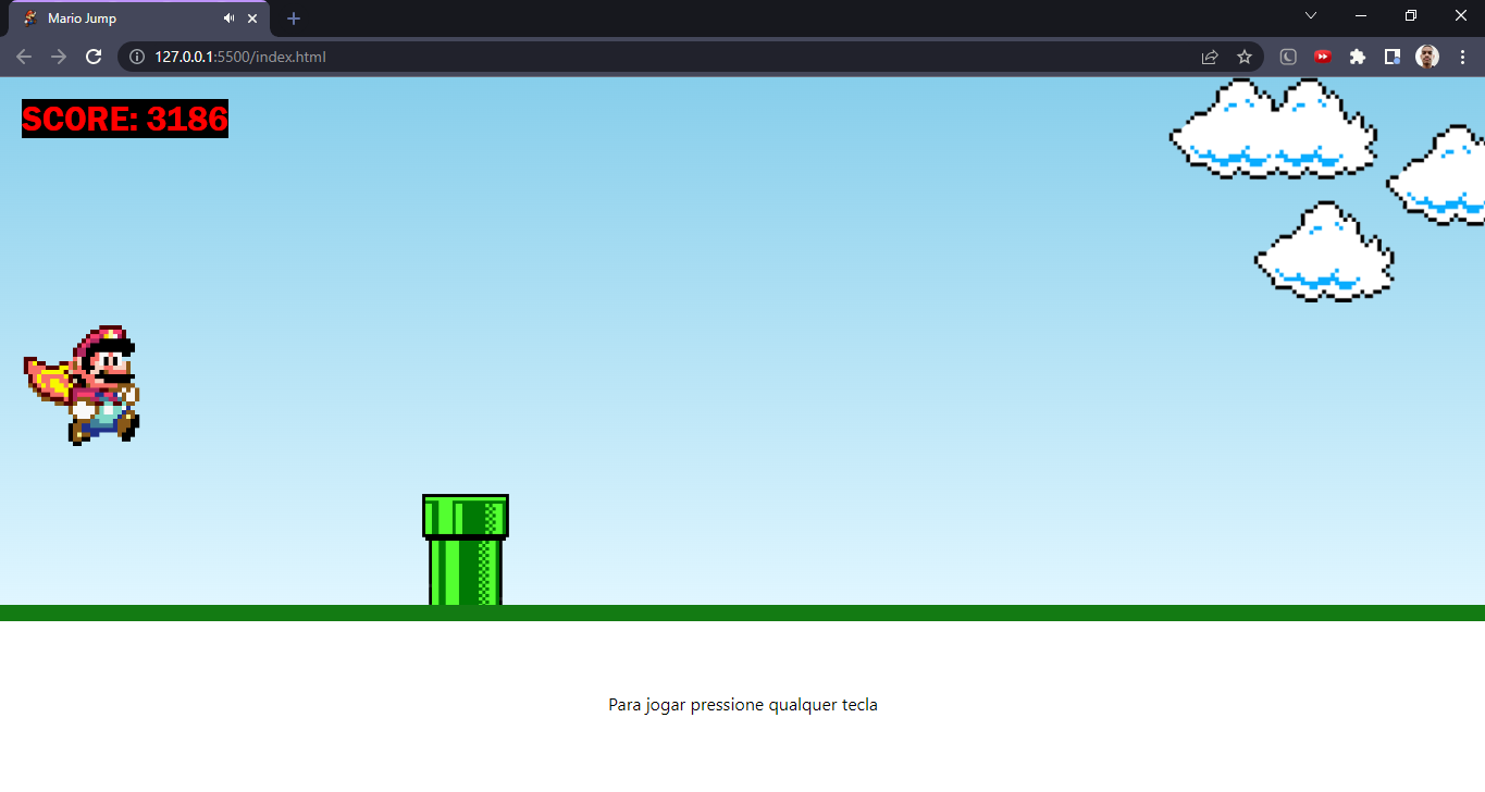 GitHub - devwander/mario-jump
