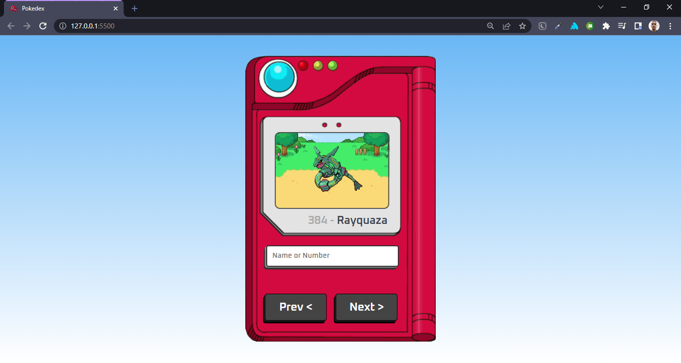 GitHub - devwander/pokedex: O projeto busca simular uma pokedex do ...