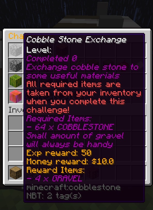 Add a Rewards title to the challenge lore · Issue #247 · BentoBoxWorld/Challenges · GitHub