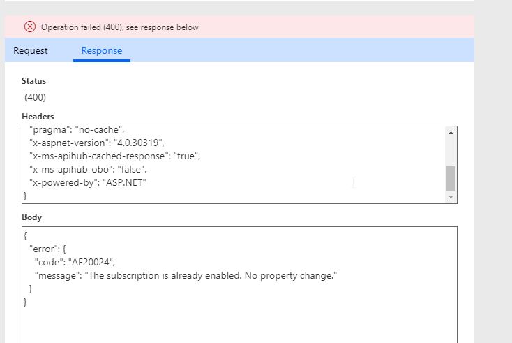 [CoE Starter Kit - BUG] Audit Log Connector (Office 365 Management API ...