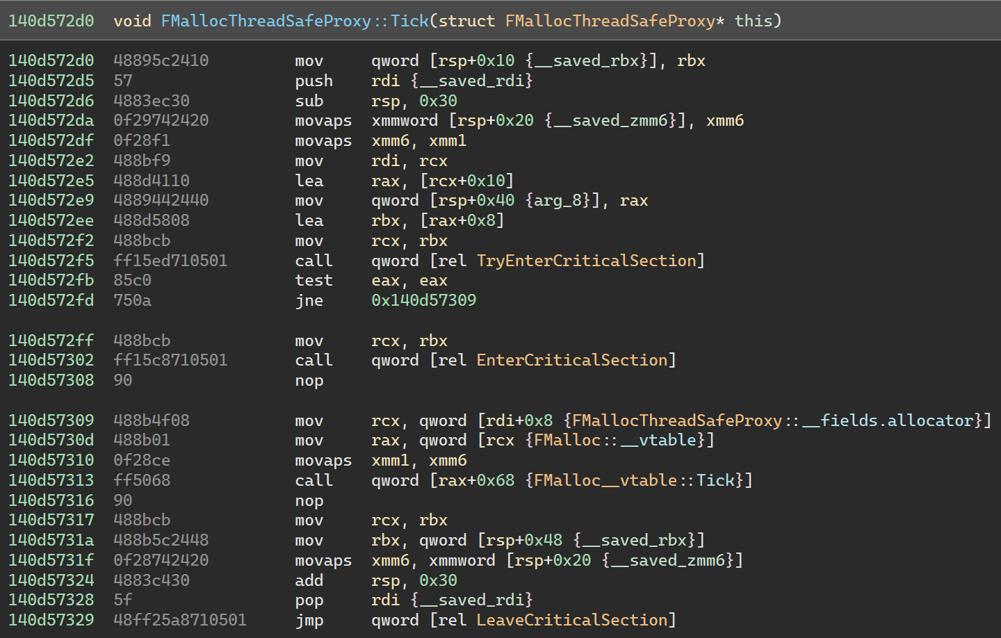 Shortcomings of BN's handling of float/vector values in the Windows x64 calling convention ...