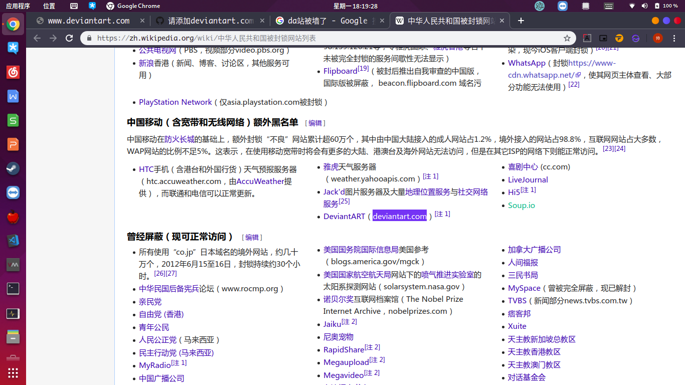 请添加 deviantart.com · Issue #1501 · gfwlist/gfwlist · GitHub