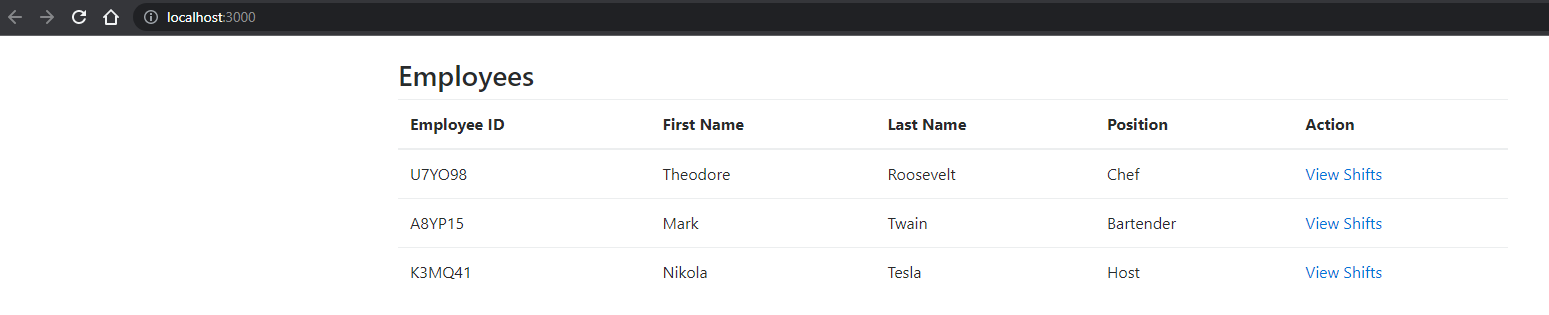 GitHub - farfar336/Employee-Shift-Schedule