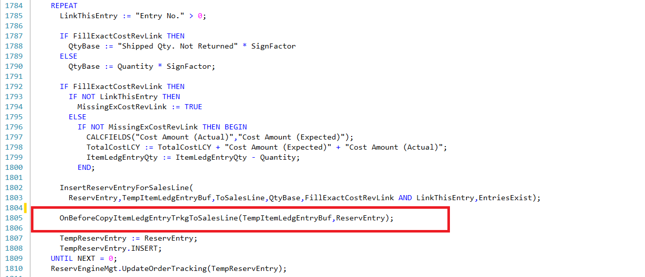[Event Request] Codeunit 6500 Item Tracking Management ...