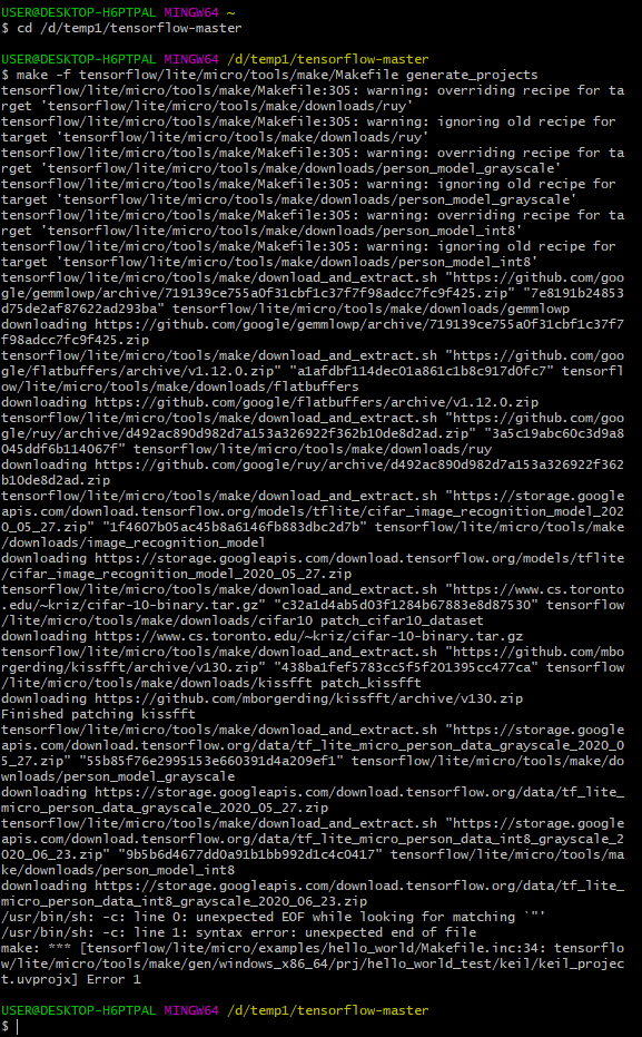 Tensorflow lite make error · Issue #41578 · tensorflow/tensorflow · GitHub