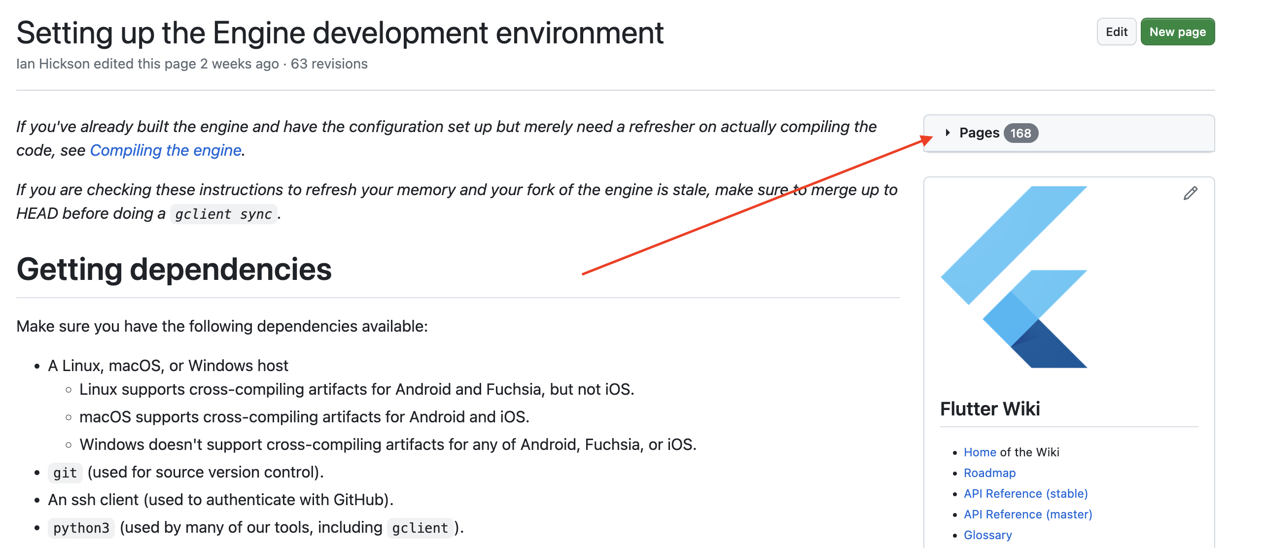 Address usability issues with the Flutter Wiki. · Issue #131433 ...