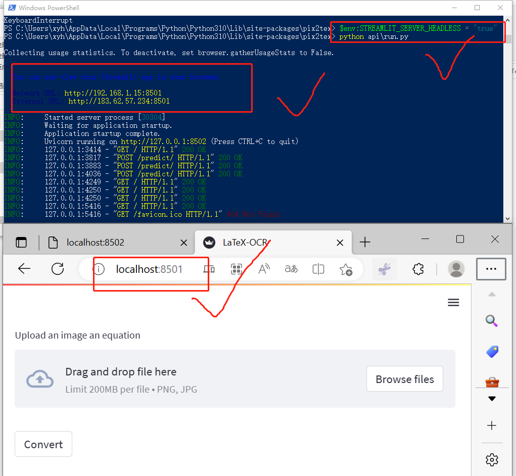 How to run the api as a background service? · Issue #276 · lukas-blecher/LaTeX-OCR · GitHub