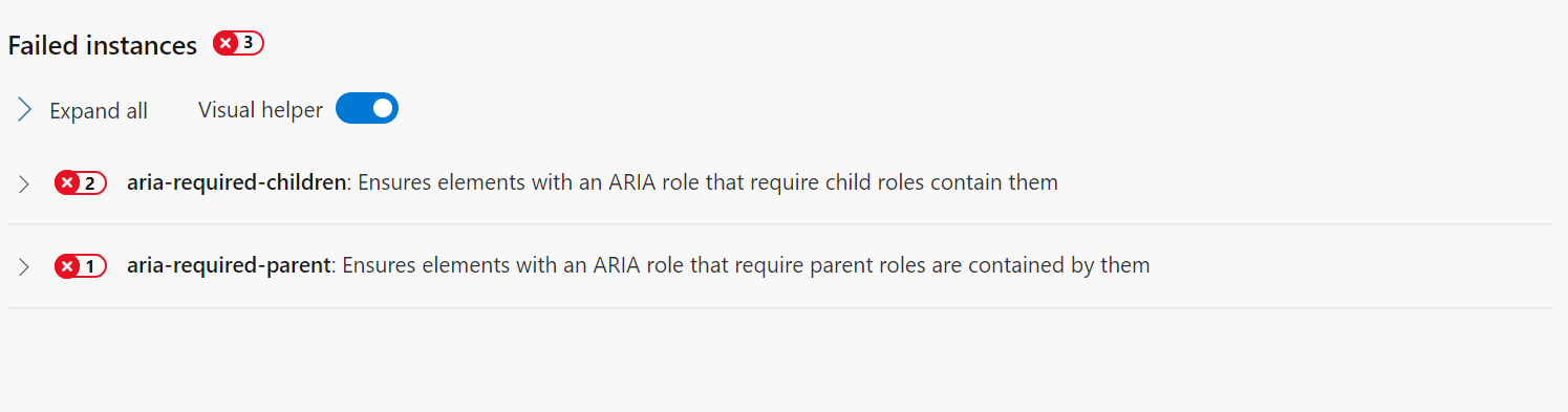 Accessibility issue in tabulator-tables concerned tags "aria-required ...