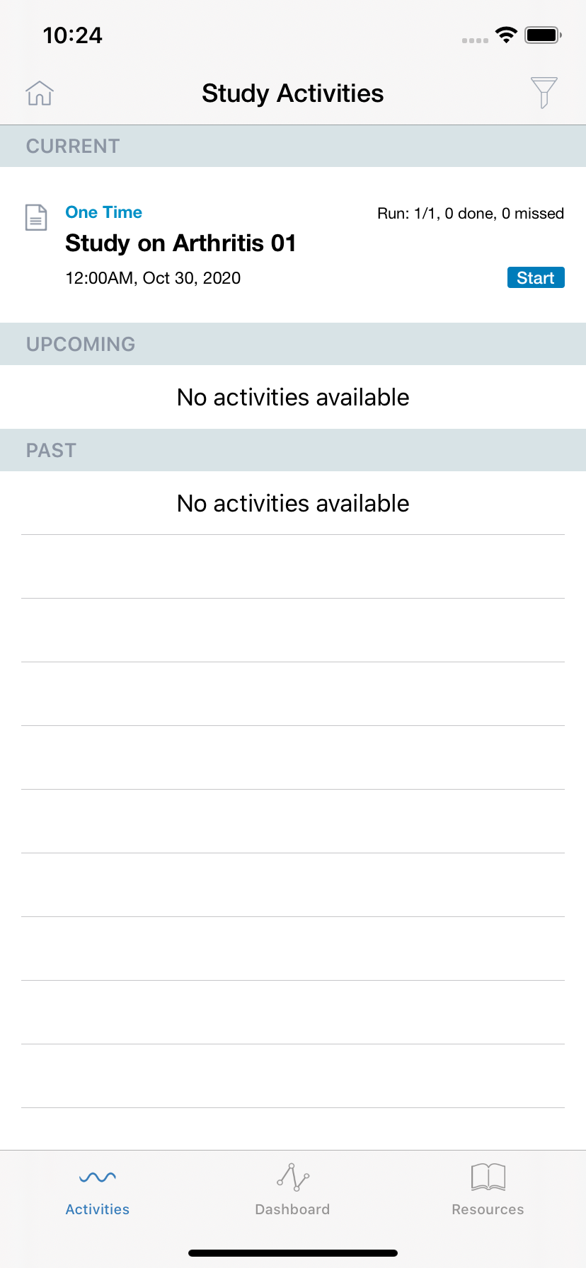 [iOS] Activity screen displaying some extra separators at footer. · Issue #1749 ...