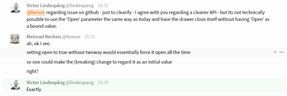 MudDrawer can not be closed · Issue #248 · MudBlazor/MudBlazor · GitHub