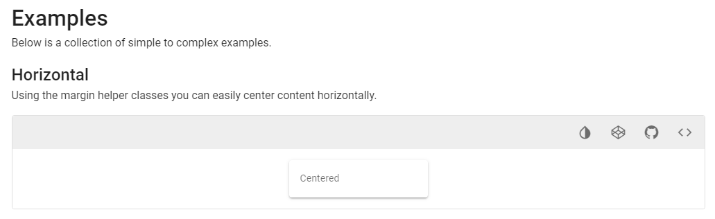 [Documentation] mx-auto example not working · Issue #11189 · vuetifyjs/vuetify · GitHub