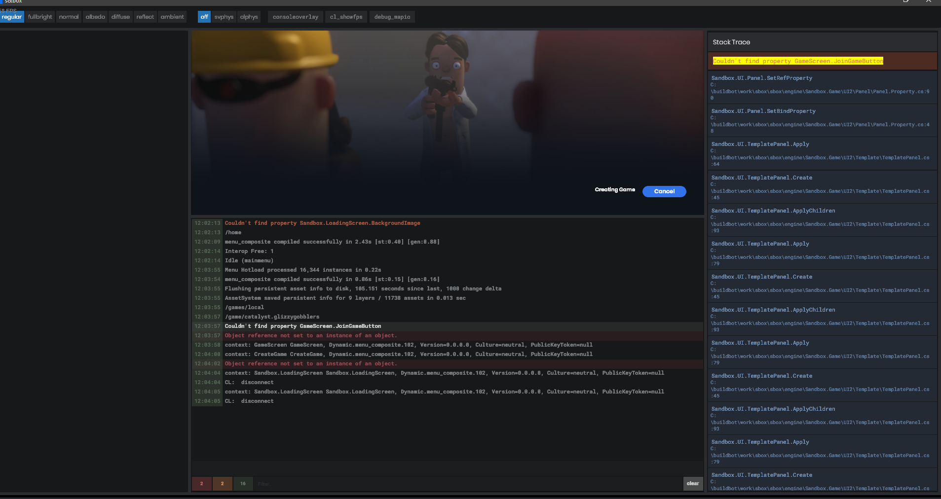 Error loading any local game · Issue #481 · Facepunch/sbox-issues · GitHub