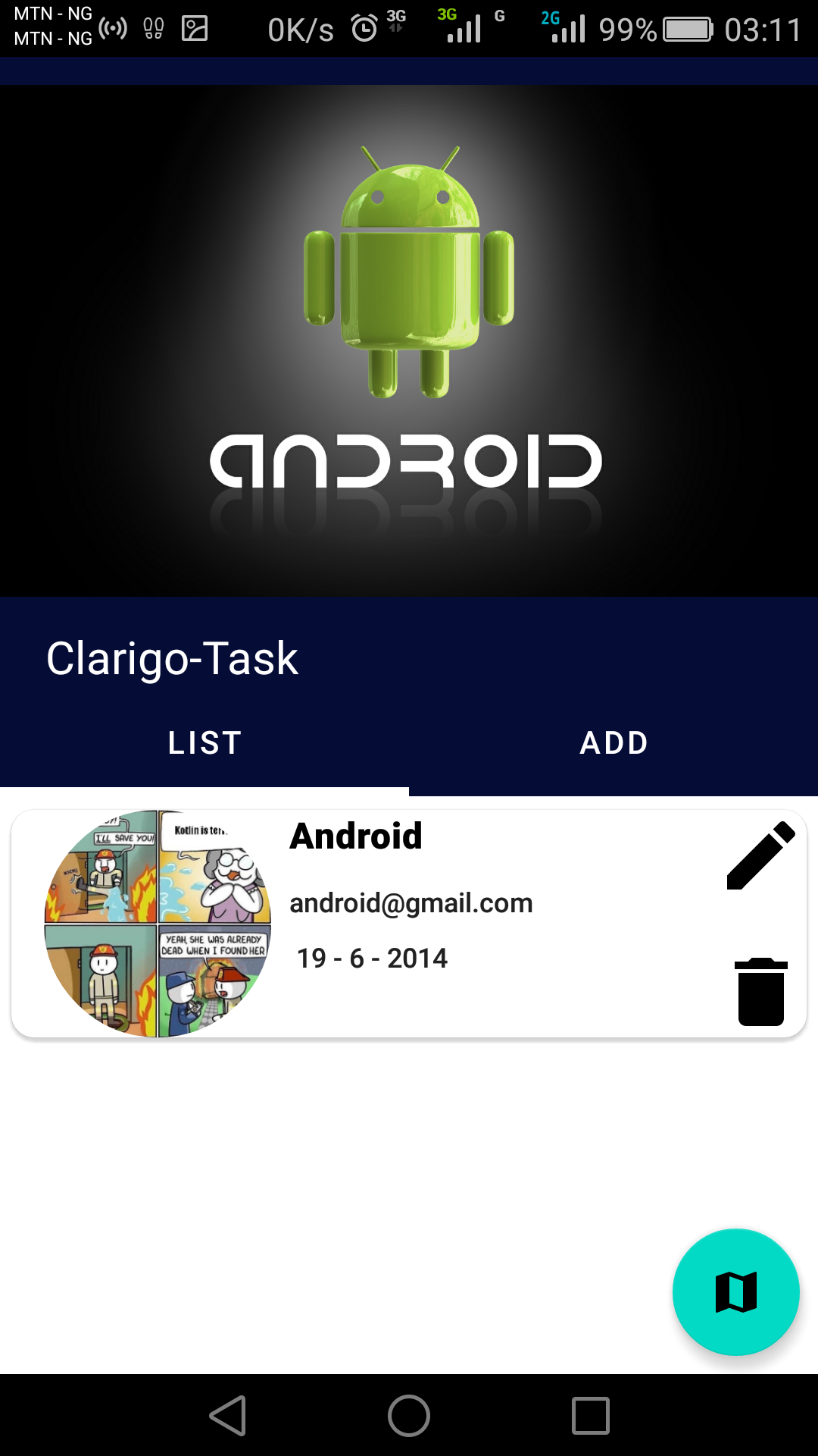 GitHub - ime01/CLARIGO_JOB_TASK_APP: Android application built with ...