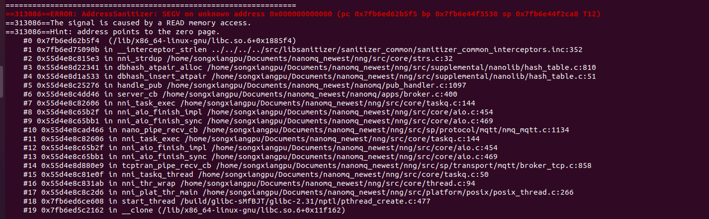 [Security]: Vulnerability in topic trie · Issue #1168 · nanomq/nanomq · GitHub