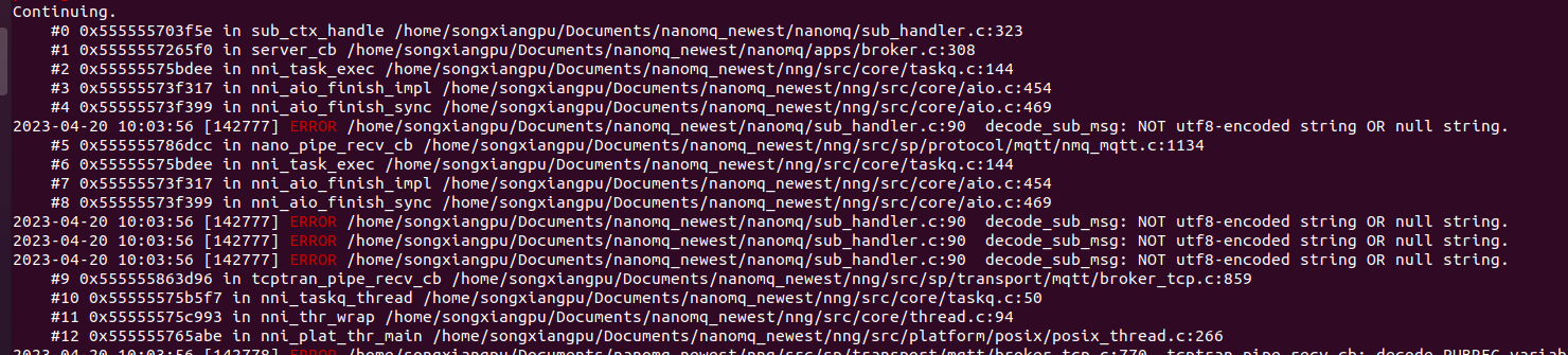 [Security]: wrong protocol name & data racing · Issue #1165 · nanomq/nanomq · GitHub