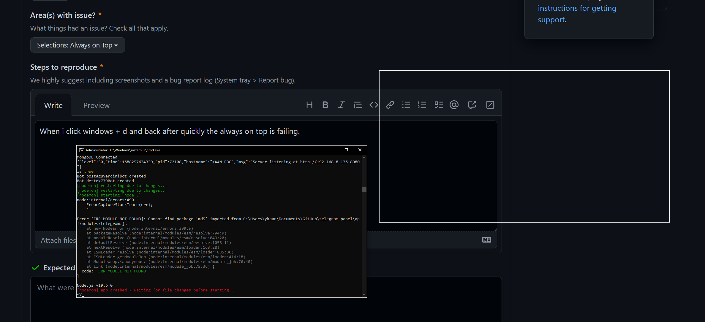 topmost overlay bug · Issue #27142 · microsoft/PowerToys · GitHub