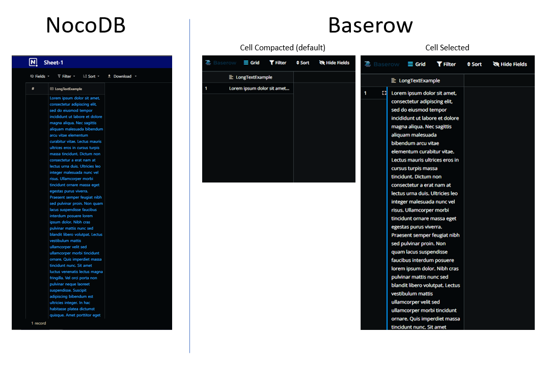 [Feature] Expanded fillable form for LongText cell · Issue #2271 · nocodb/nocodb · GitHub