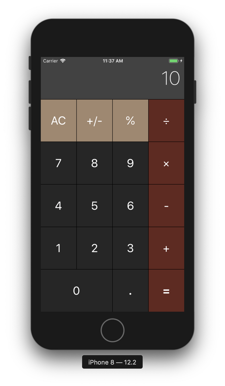 GitHub - VladimirBrejcha/SwiftyCalc: Simple test calculator app · GitHub