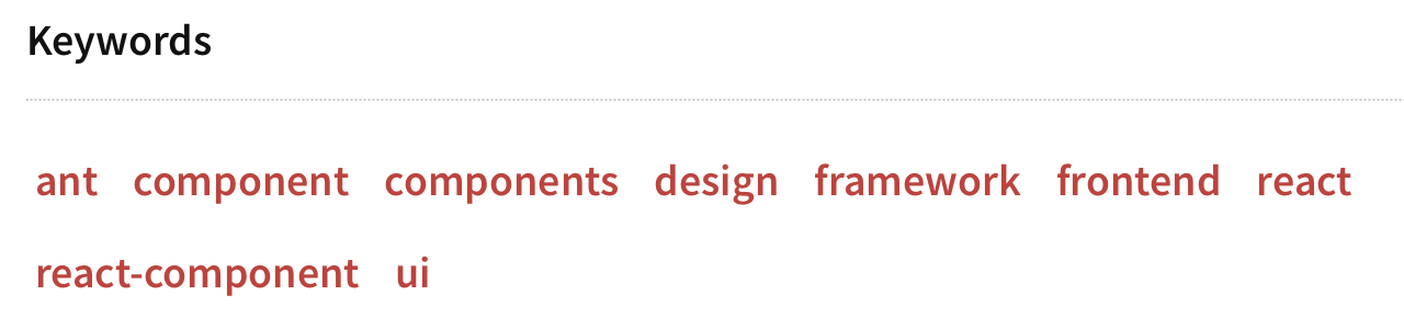 [Feature Request] npm keywords · Issue #850 · mantinedev/mantine · GitHub