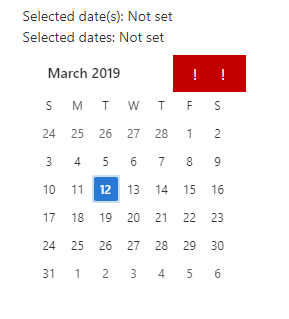 Calendar A11y Error: Buttons must have discernable text. · Issue #8285 ...