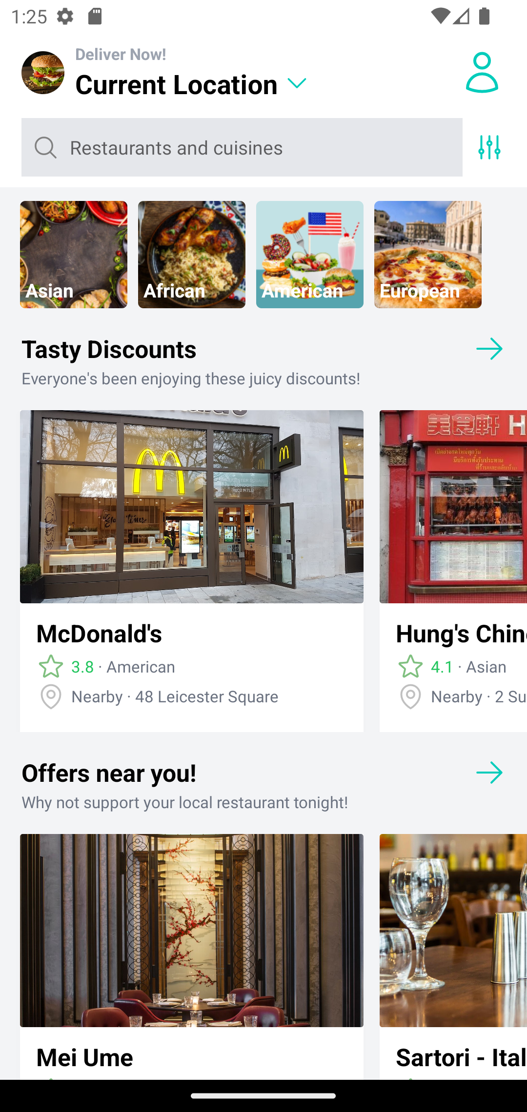 GitHub - behong1999/deliveroo_clone: Deliveroo Clone in React Native with TailwindCSS and Sanity