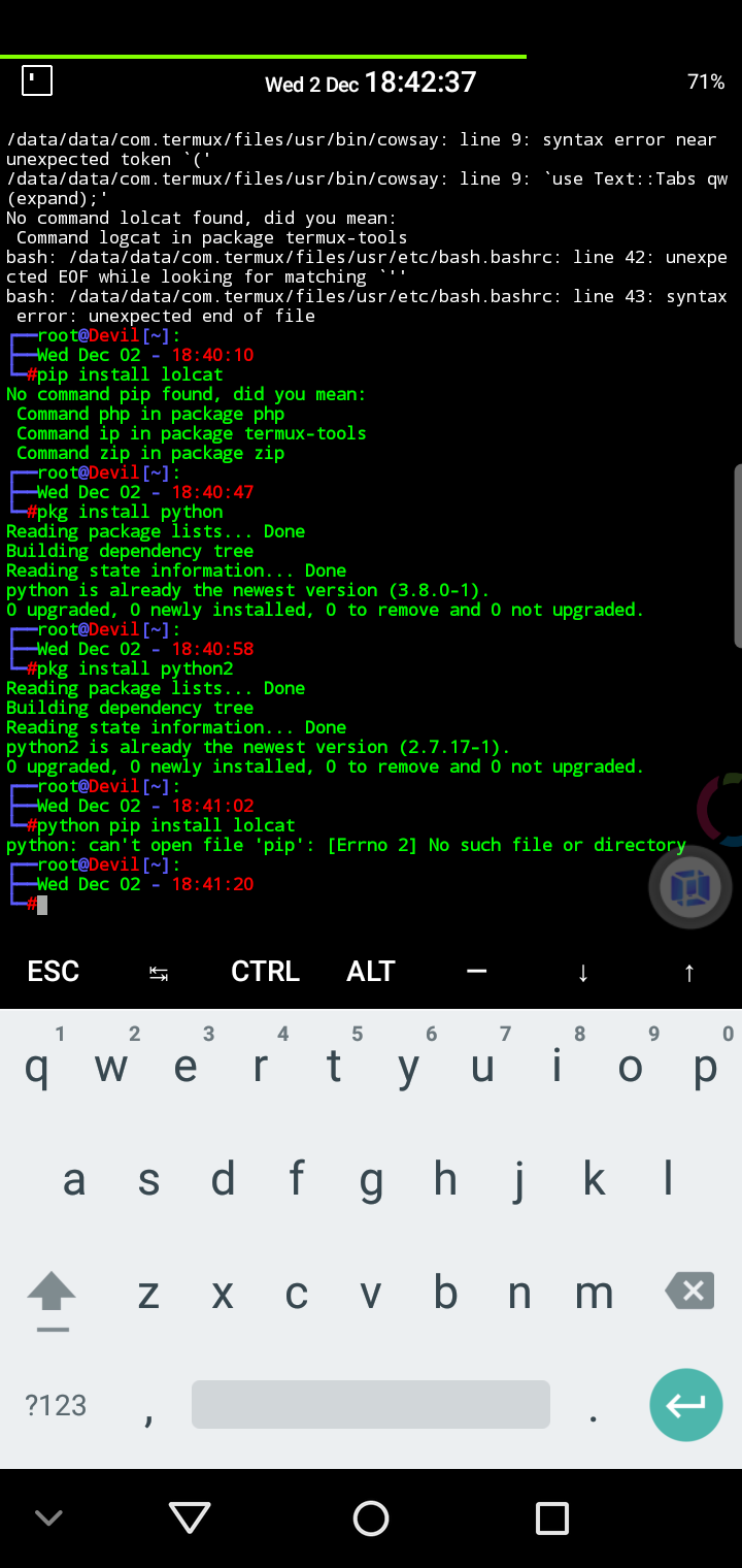 Pip Install Not Working Issue 4934 Termux termux packages GitHub