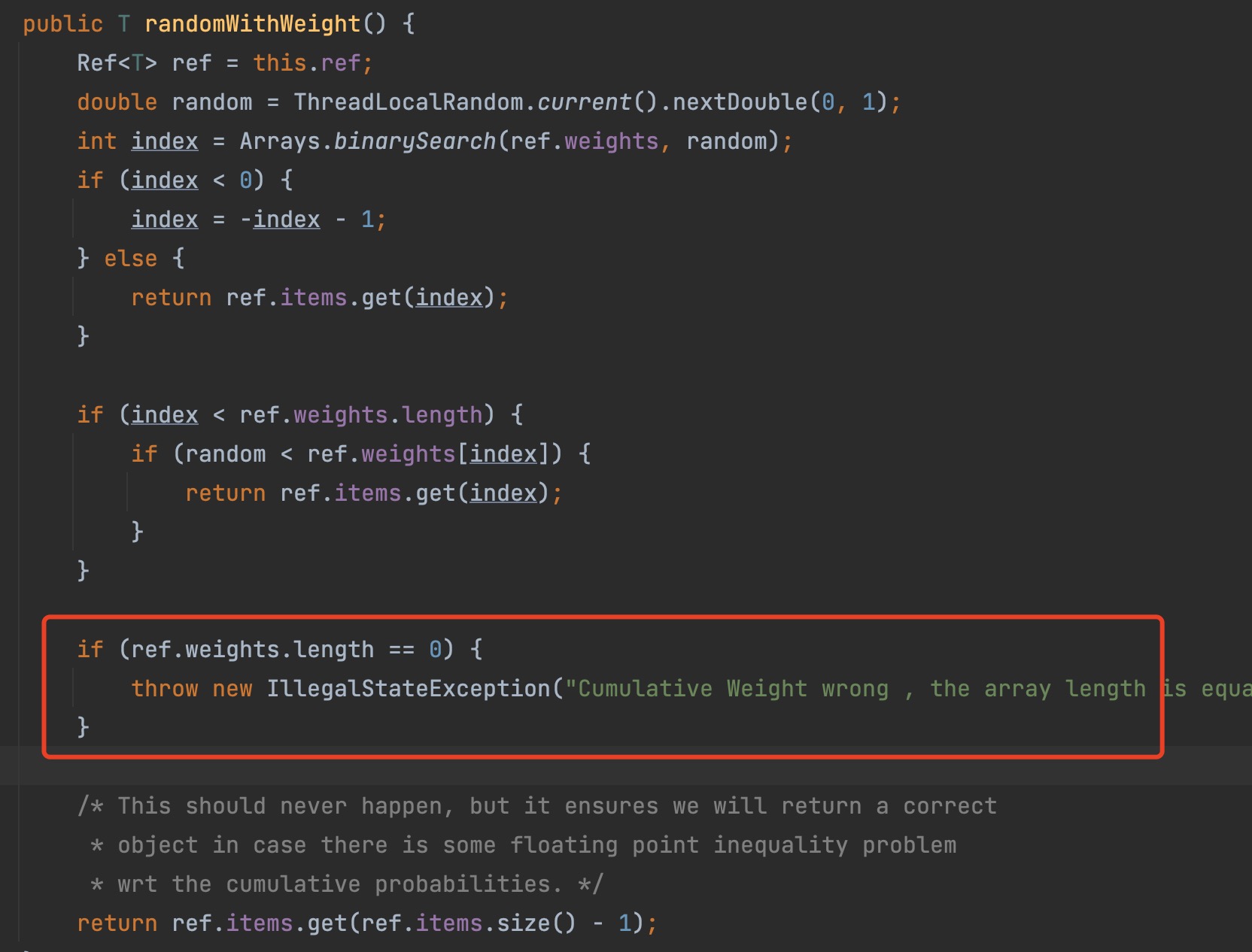 There is a bug in the chooser when all instances have a zero weight · Issue #9478 · alibaba ...