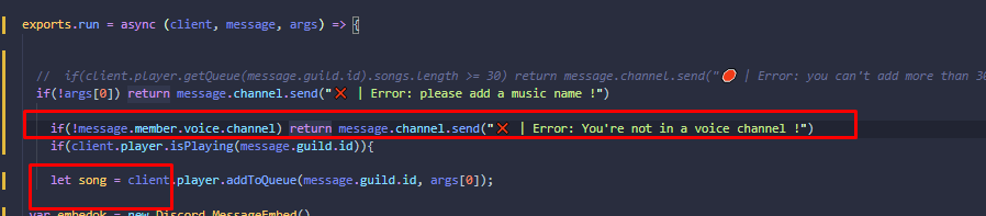 my play command don't work · Issue #1 · Androz2091/discord-player · GitHub