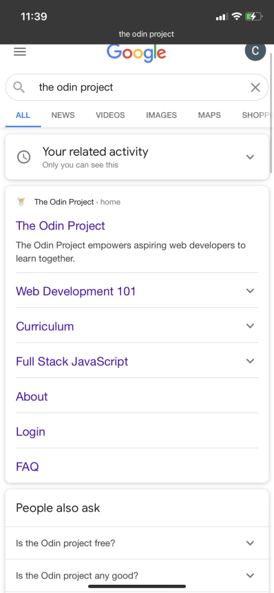 Links to "tracks" now direct to 404 pages, including on Google · Issue #1406 · TheOdinProject ...