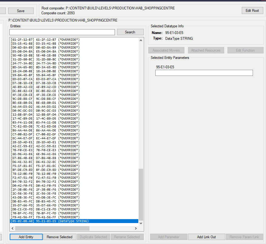 Unable to edit VariableEntity · Issue #125 · MattFiler/OpenCAGE · GitHub