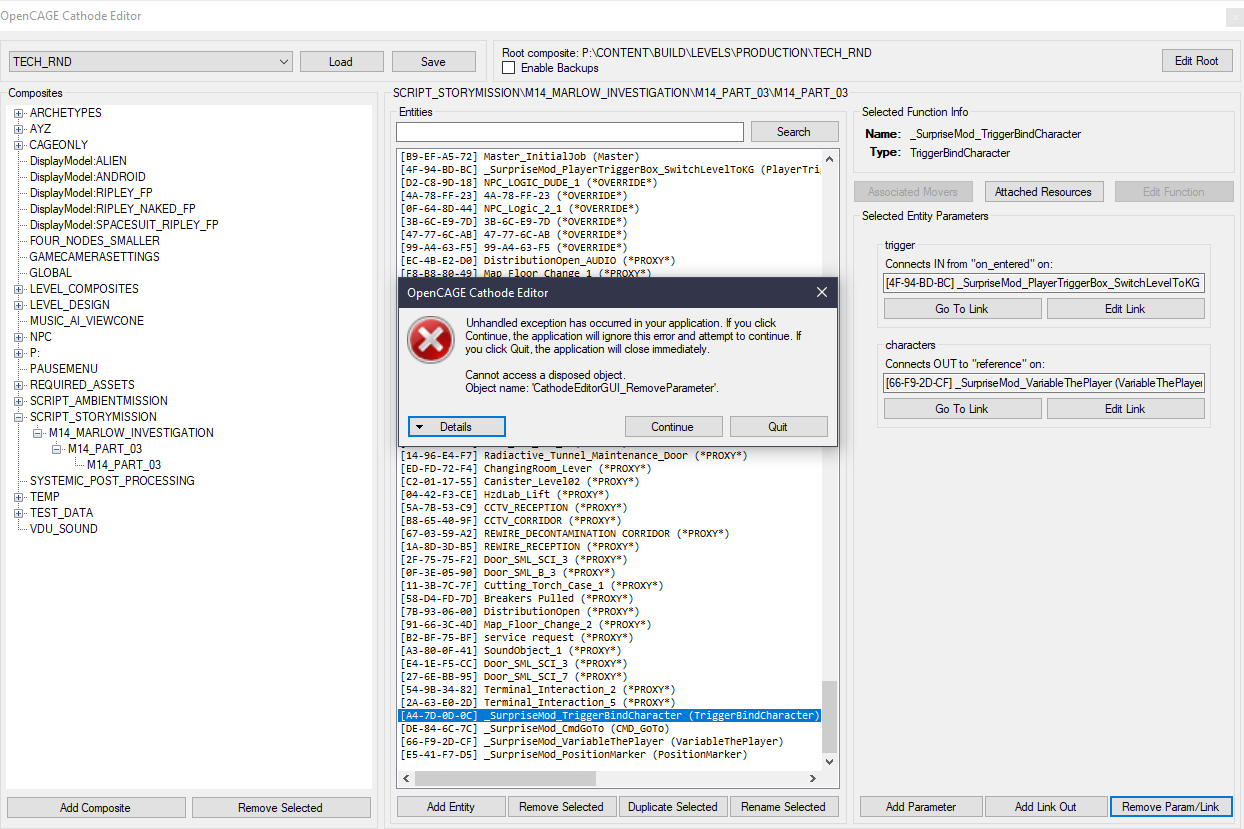 Error when trying to delete a link from an entity without any params · Issue #128 · MattFiler ...