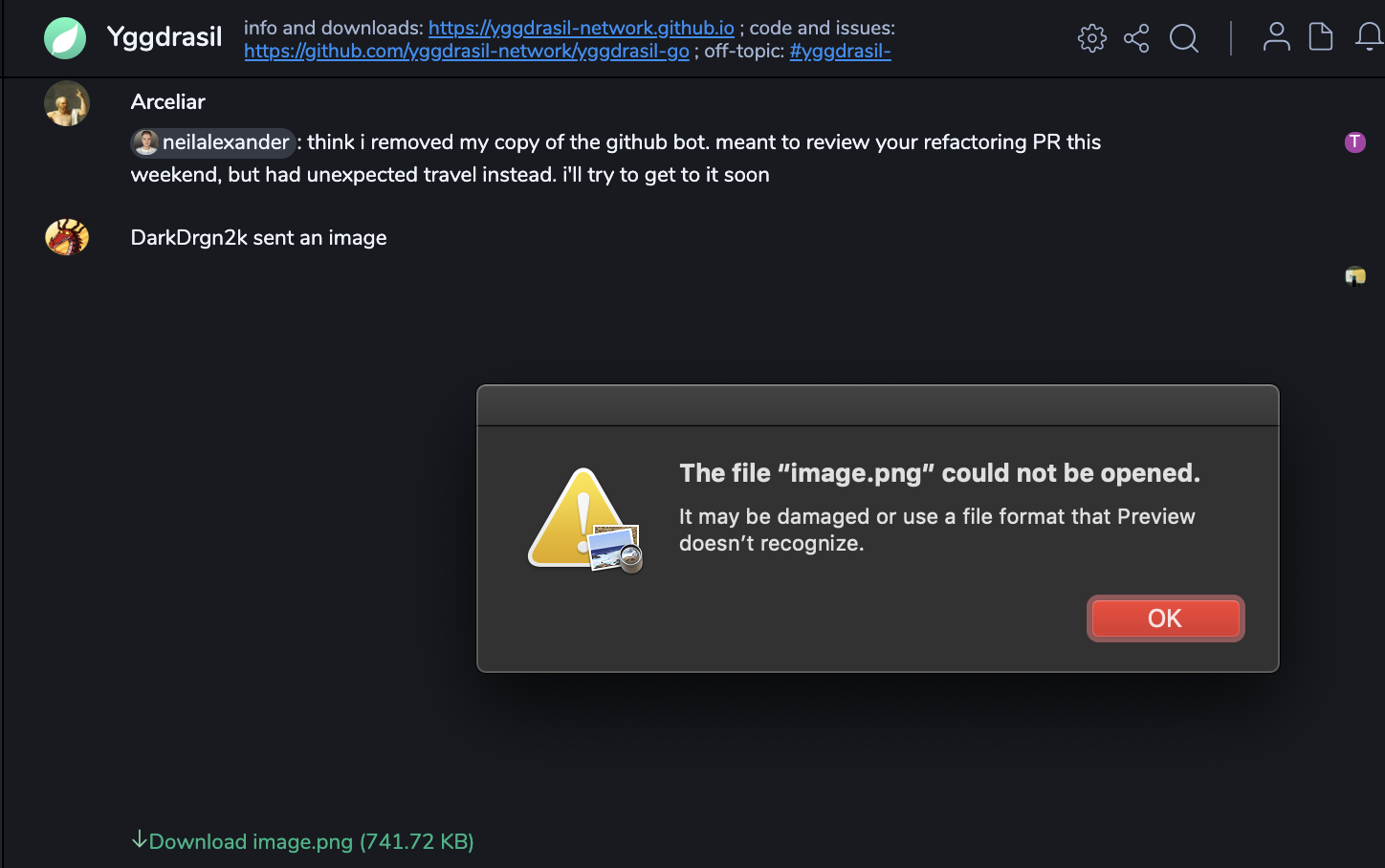 Downloaded files sometimes come with the original header on it's body, making the file invalid ...
