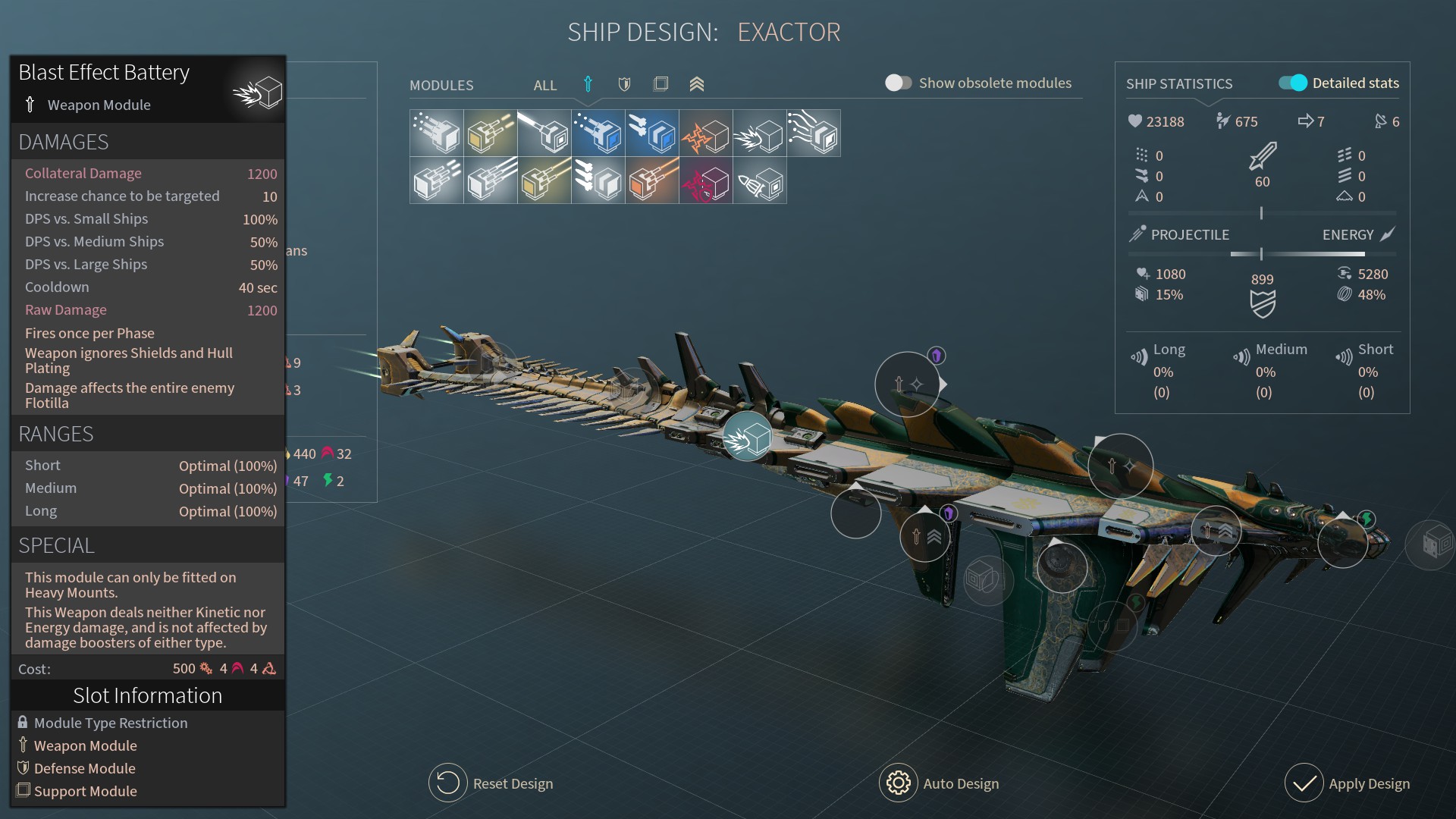 Horatio carrier has a small weapon slot that counts as a large · Issue ...