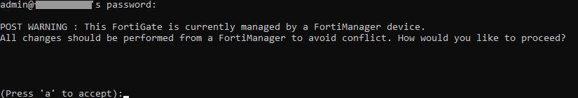 Backup FortiOS managed by Fortiamanager · Issue #2338 · ytti/oxidized · GitHub