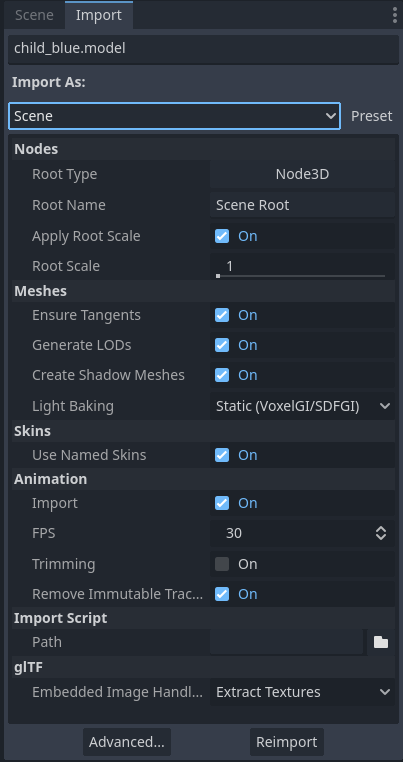 Editorsceneformatimport Only Adds The Top Level Node To Scenes · Issue 77560 · Godotengine