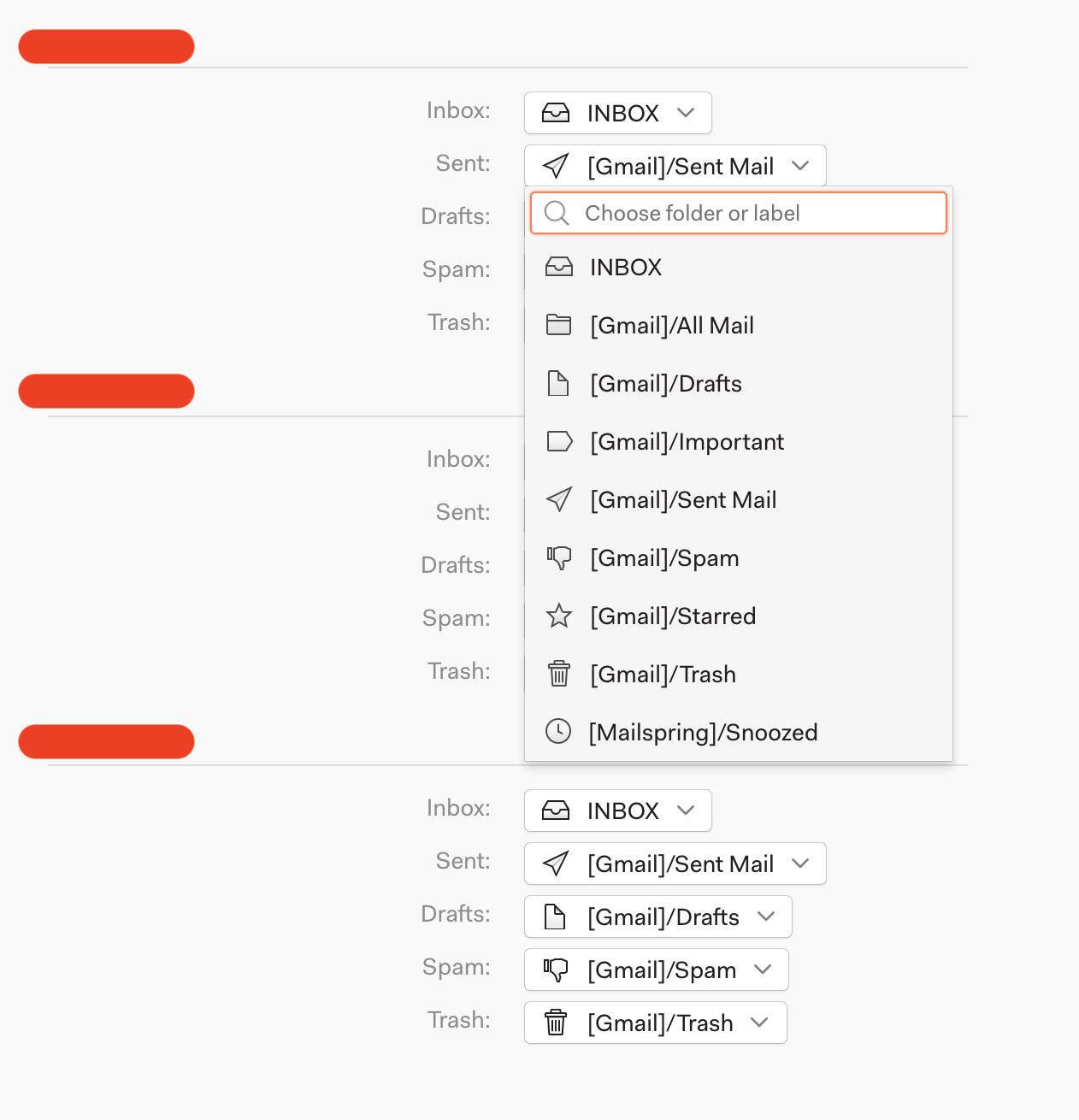 Mailspring is spawning extra [Gmail]/Sent Mail folder on Gmail · Issue #355 · Foundry376 ...
