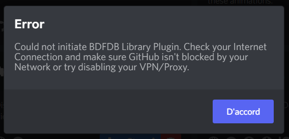 [BUG] - BDFBD stop working · Issue #1783 · mwittrien/BetterDiscordAddons · GitHub