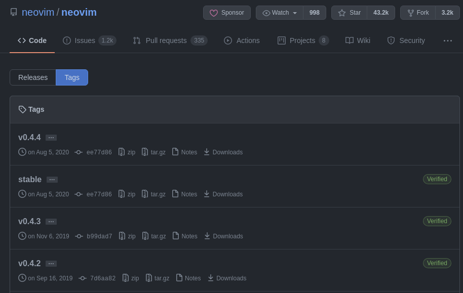 nightly gone, best to use master now? · Issue #14421 · neovim/neovim ...