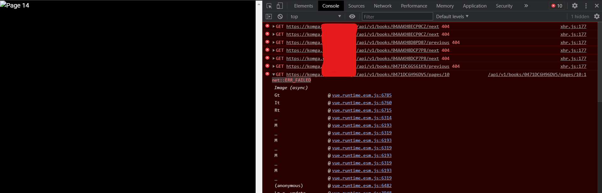 [Bug] Blank screen when loading pages · Issue #444 · gotson/komga · GitHub