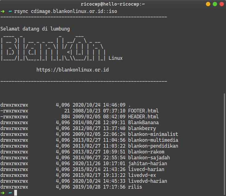 Hidupkan rsync di Rani untuk Keperluan Membuat Cermin · Issue #145 · BlankOn/Verbeek · GitHub