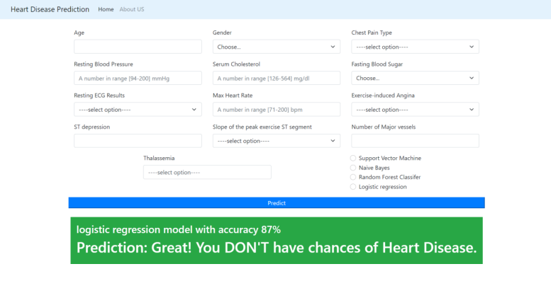 Github Swaroop Srisailam Heart Disease Risk Assessment A Comparative Analysis Of Multiple